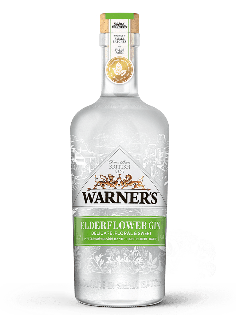 Warner's Elderflower Gin 70 CL 40% - IBS